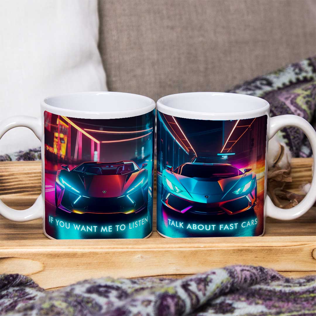 Luxury car Mug– Kawaink